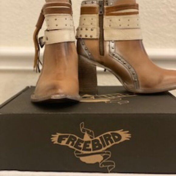 freebird | Shoes | New Freebird Julius Natural Multi Color Leather Boot ...